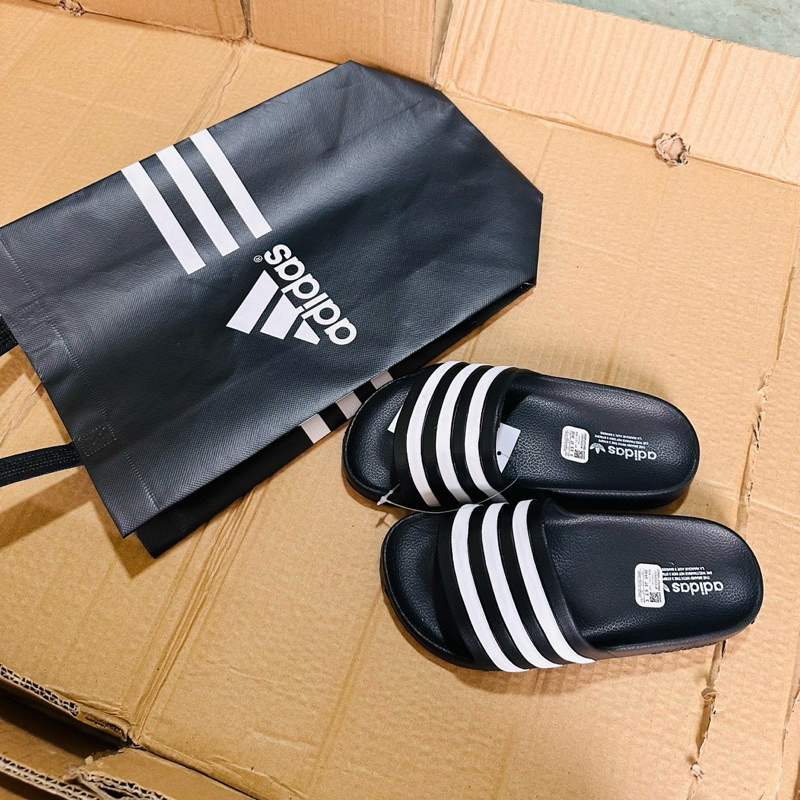 Adidas Adilette Aqua Stripe Slides (OEM) | Shopee Malaysia