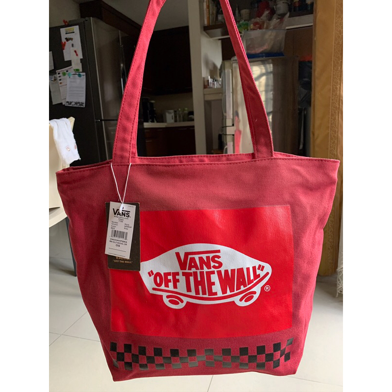Vans authentic logo shoulderbag zipper Totebag quality limited edition ...