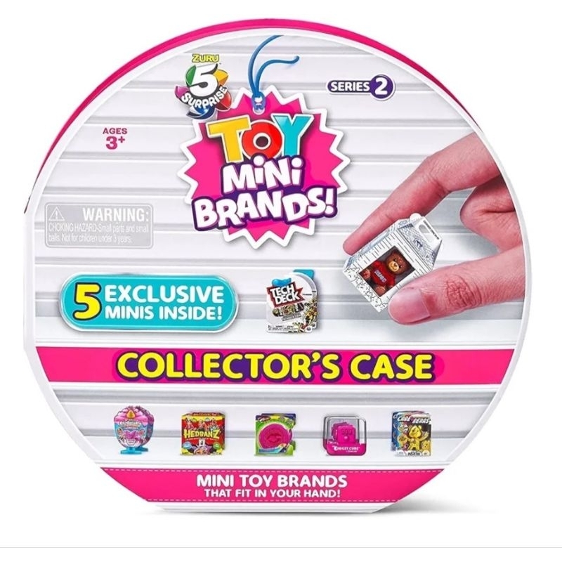 Zuru 5 Surprise Toy Mini Brands Series 2 Collectors Case with 5 Mini ...