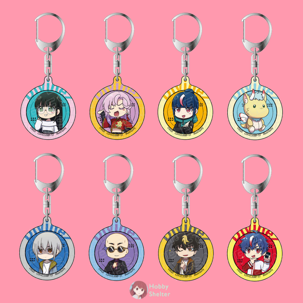 Cardfight Vanguard Divine Z Chibi Acrylic Keychain - Nao Inabe / Mikoto ...