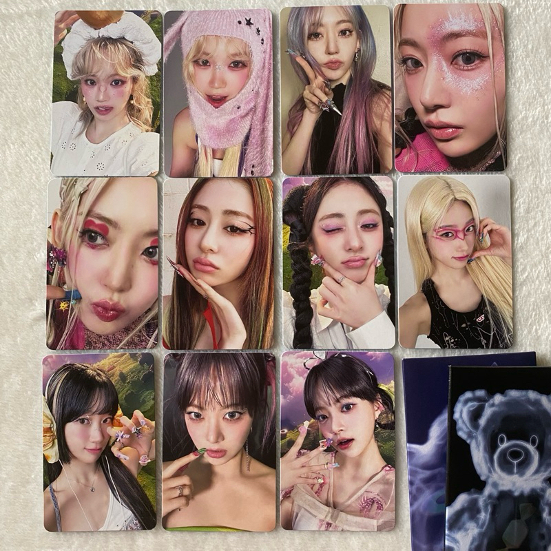 Le sserafim - Crazy- 4th mini album weverse ver. photocard PC tingi ...