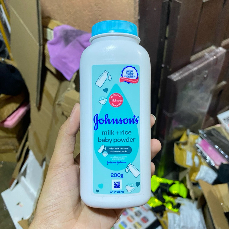 Johnson’s Baby Powder Milk + Rice 200g | Shopee Malaysia
