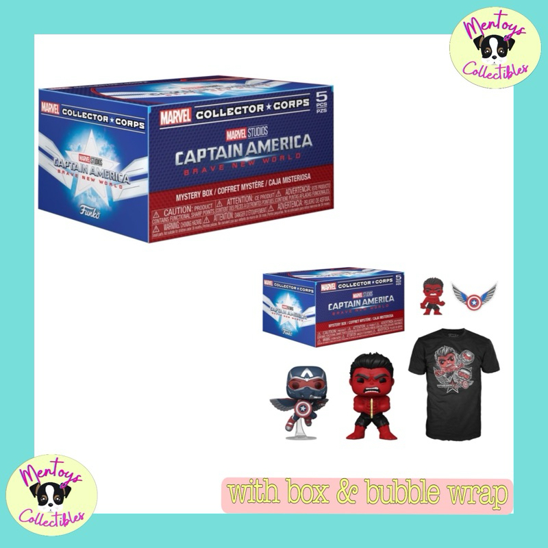 Funko Marvel Collector Corp Subscription Box: Captain America: Brave ...