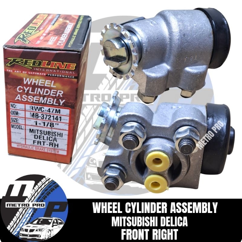 REDLINE Wheel Cylinder Assembly(RWC-46/47M)For MITSUBISHI DELICA(1-1/8 ...