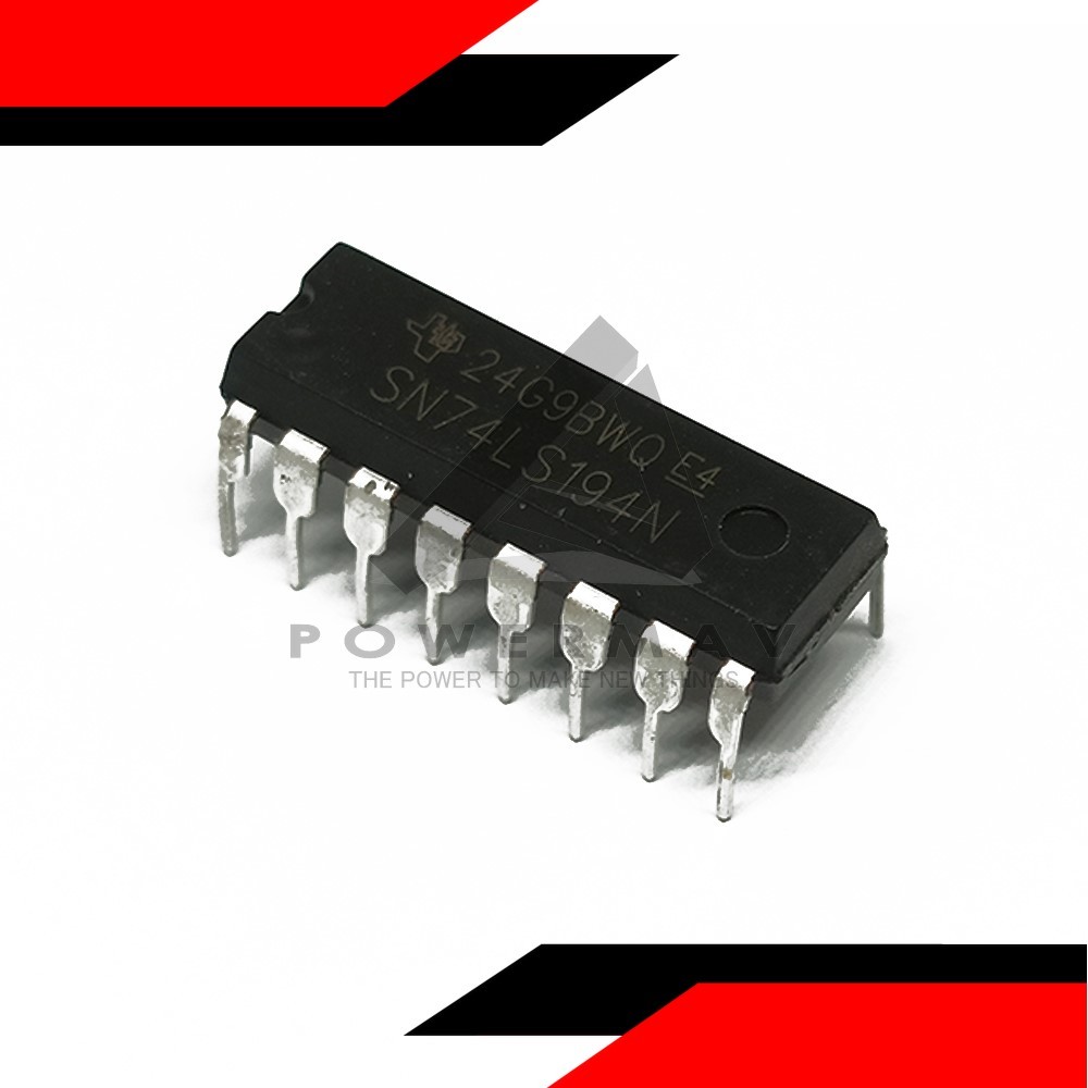 74ls194 dip ic bidirectional shift register 74194 74ls194 sn74ls194n ...