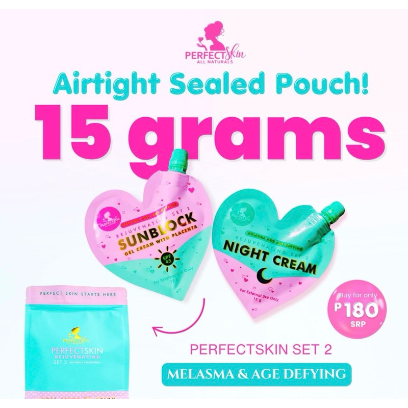 Perfect Skin Melasma Set Age Defying, Extra Strength Rejuvenating Set ...
