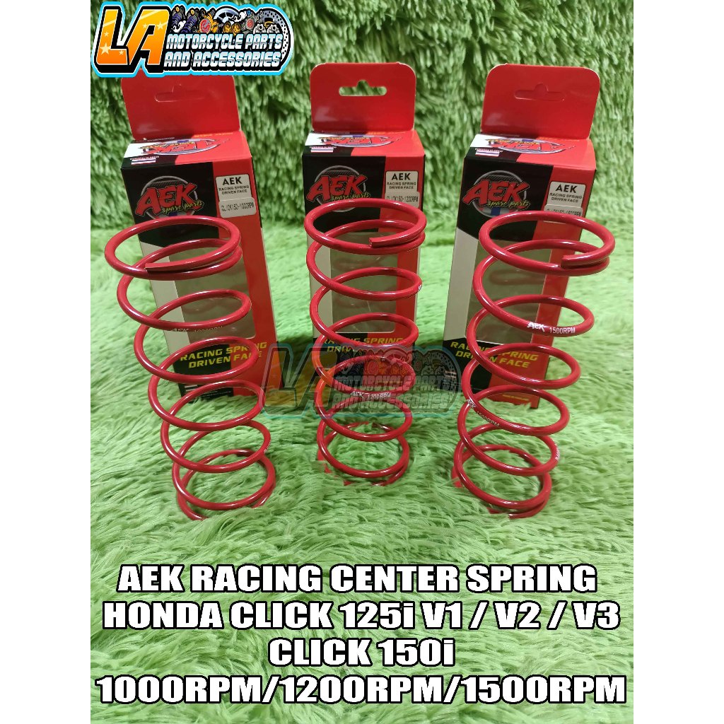 HONDA CLICK 125i v1/v2/v3 / CLICK 150i v1/v2 AEK RACING CENTER SRPING 1000RPM/1200RPM/1500RPM ...