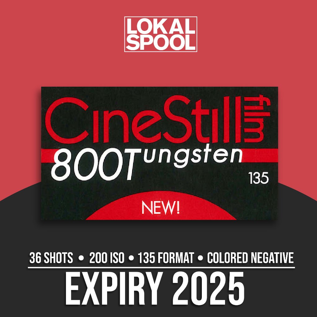 Cinestill 800t High Speed Color Negative (36 Exposures) - NO BOX ...