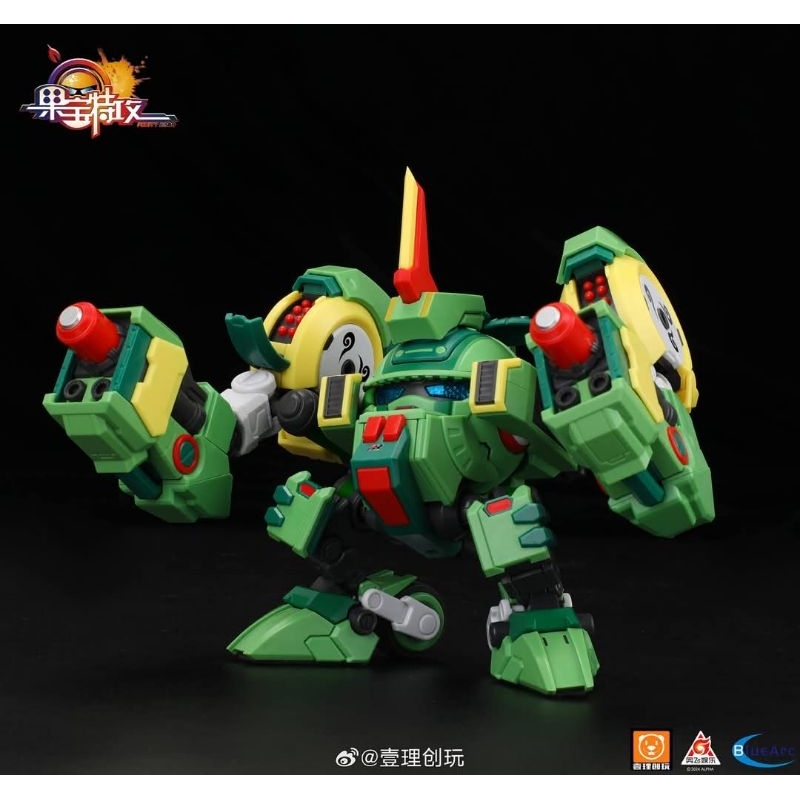 Fruity Robo Unit 02 Apple Twinguns model kit | Shopee Malaysia