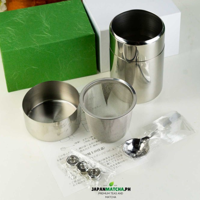 Stainless Steel Matcha Sifter Sieve Kit for Matcha & Hojicha (with ...