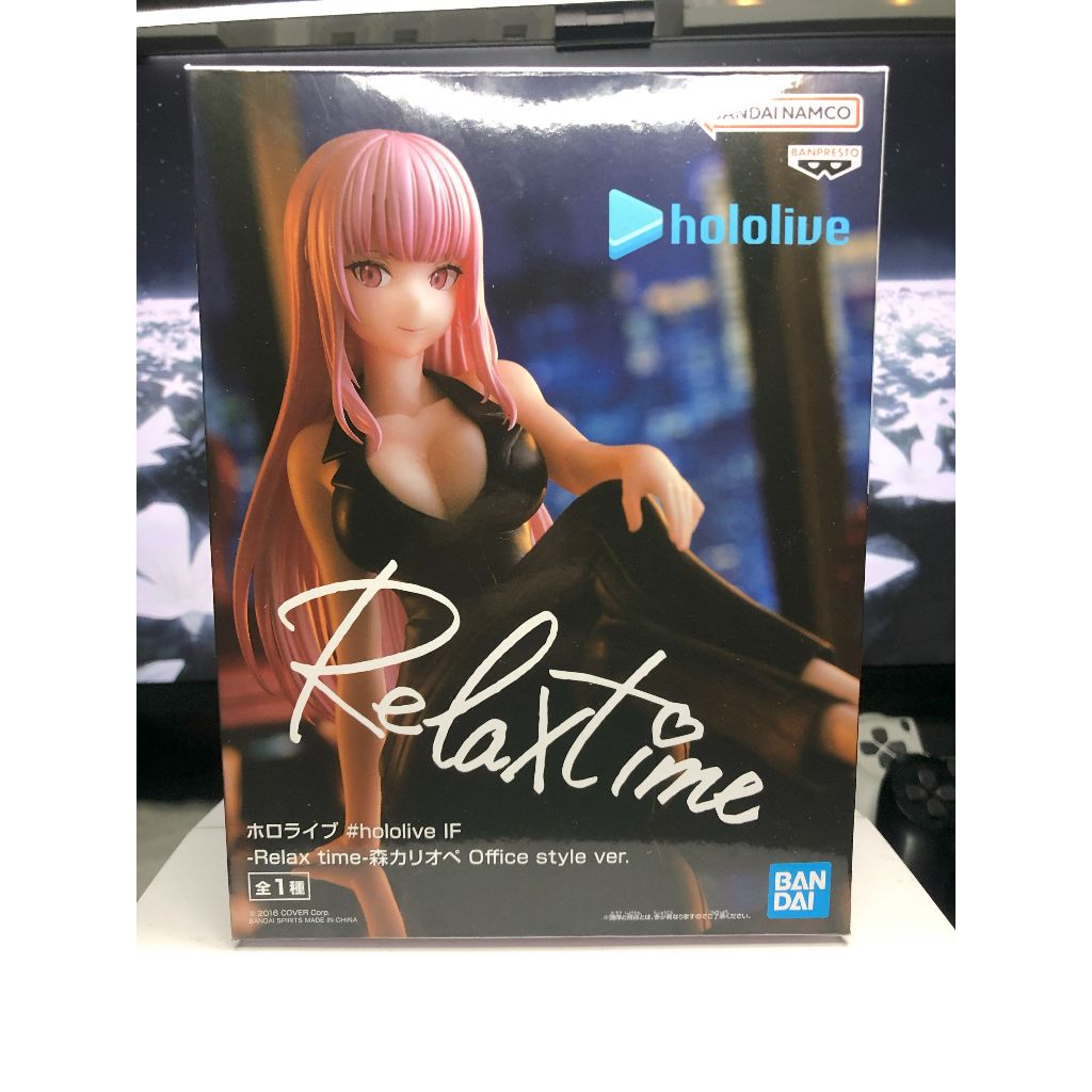 Authentic Mori Calliope Relax Time Figure (Office Style Ver) - Hololive | Shopee Malaysia