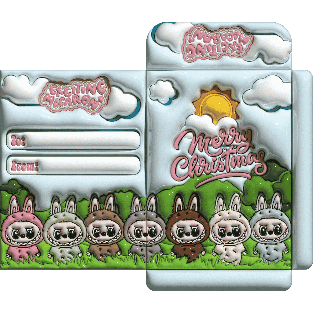 LABUBU AMPAO FOR CHRISTMAS (2PCS PER ORDER) | Shopee Malaysia