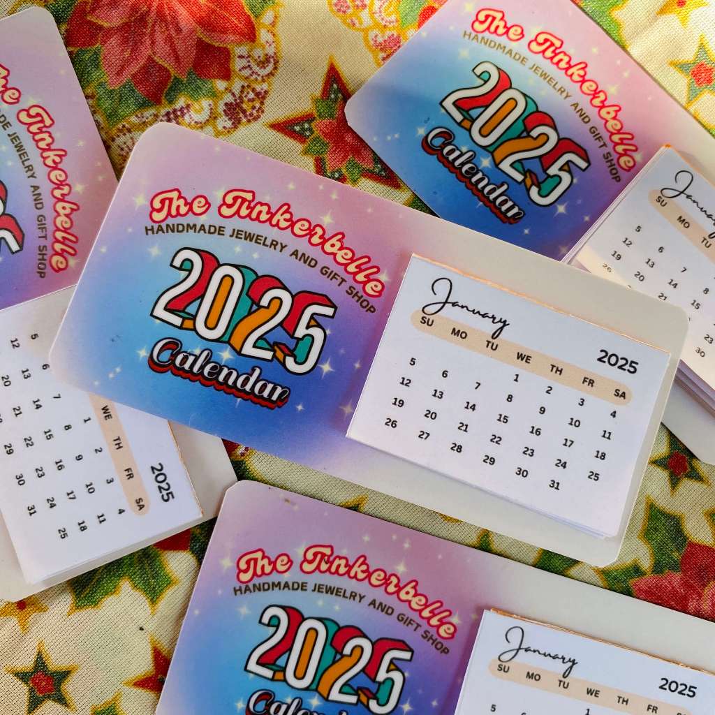 2025 Personalized Calendar Ref Magnets [for Birthday Baptism, Party ...