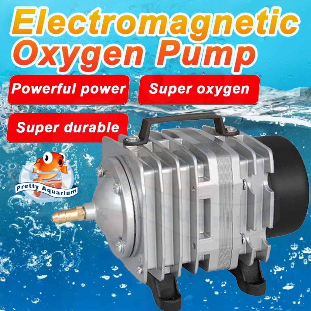 Aquarium Air Pump Electromagnetic Air Compressor Pump Air Aerator Pump ...