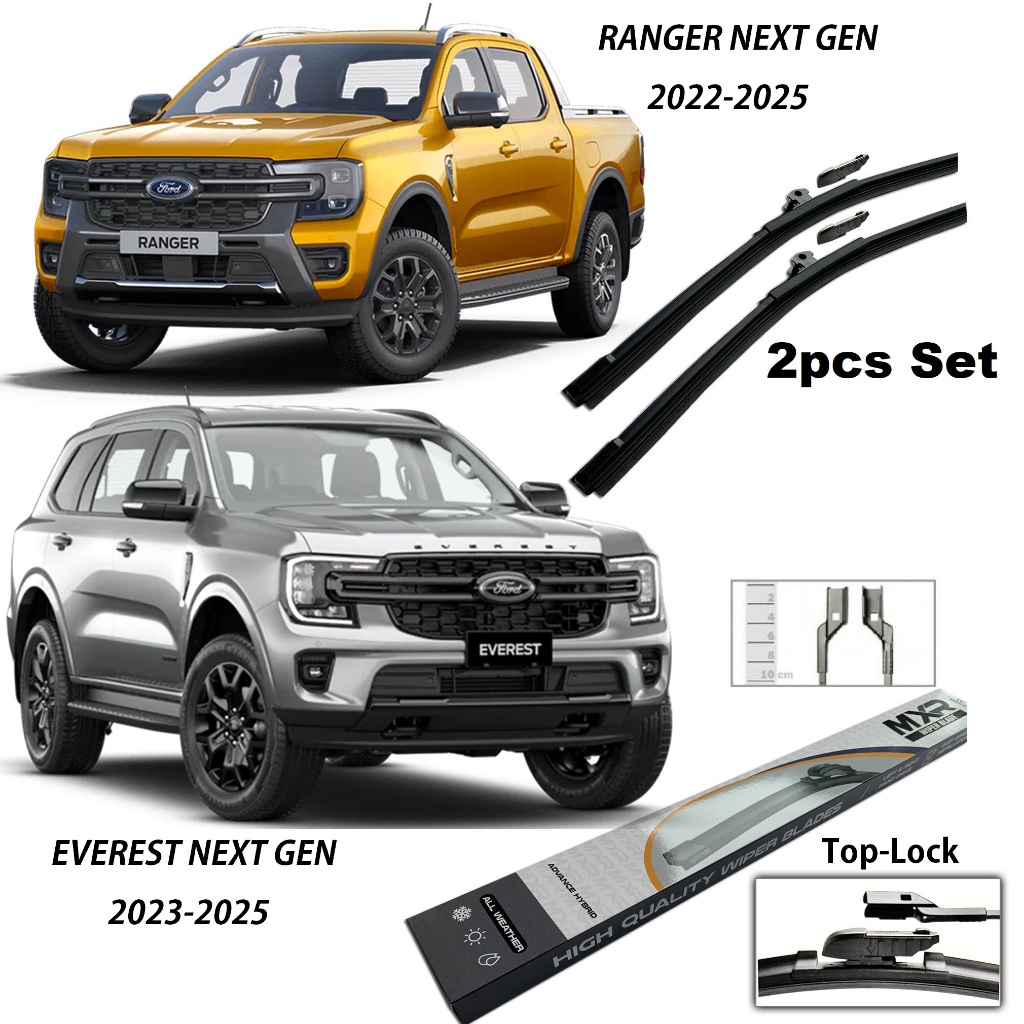 Top-Lock 4 Ford Ranger & Everest next Gen 2023-2025 MXR Wiper Advance ...