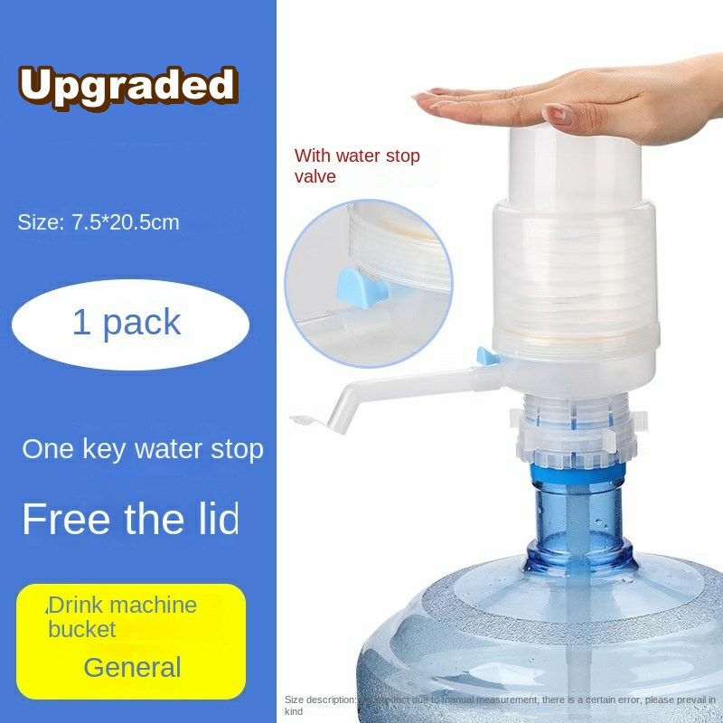 Bottled Drinking Water Hand Press Pump Dispenser 5-6 gallons water pump ...
