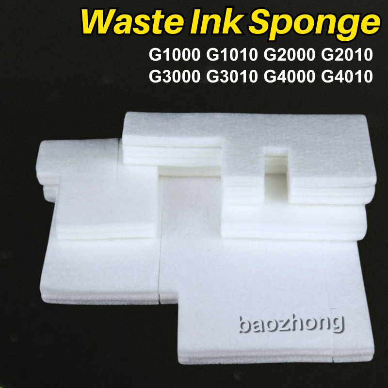 Waste Ink Sponge Pad for Canon PIXMA G1000 G1010 G2000 G2010 G3000 ...