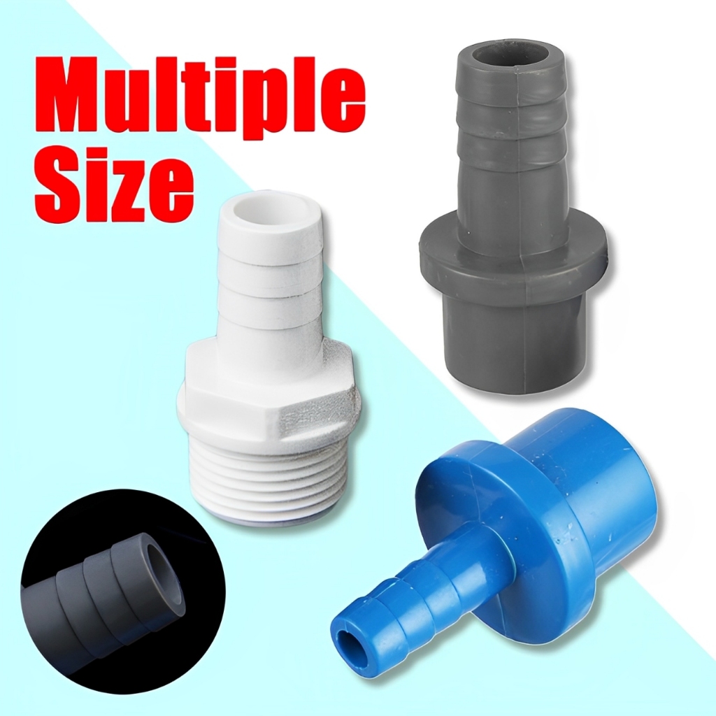 PVC Hose Quick Connector PVC Pipe Adapter 20/25mm to 8/10/12/16mm ...