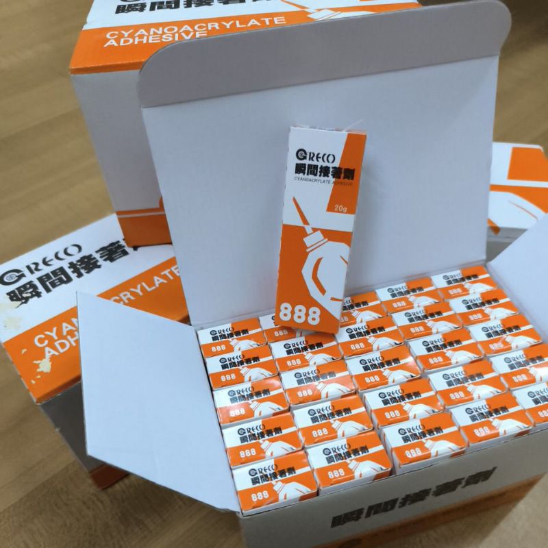 Greco 888 Cyanoacrylate Adhesive 20g Super Glue (25pcs/box) | Shopee ...