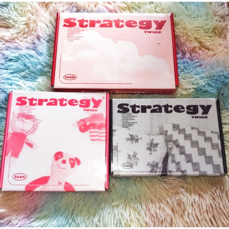 TWICE 4th Album STRATEGY (SEALED) | Shopee Malaysia