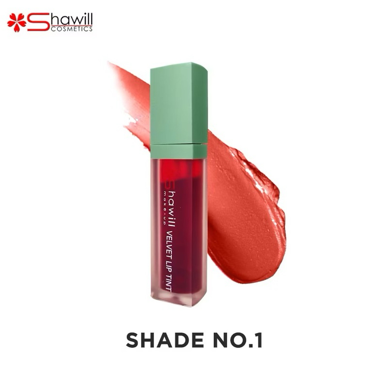 Shawill Velvet Lip Tint Long Wearing Matte Liptint Lip shade 1 | Shopee ...