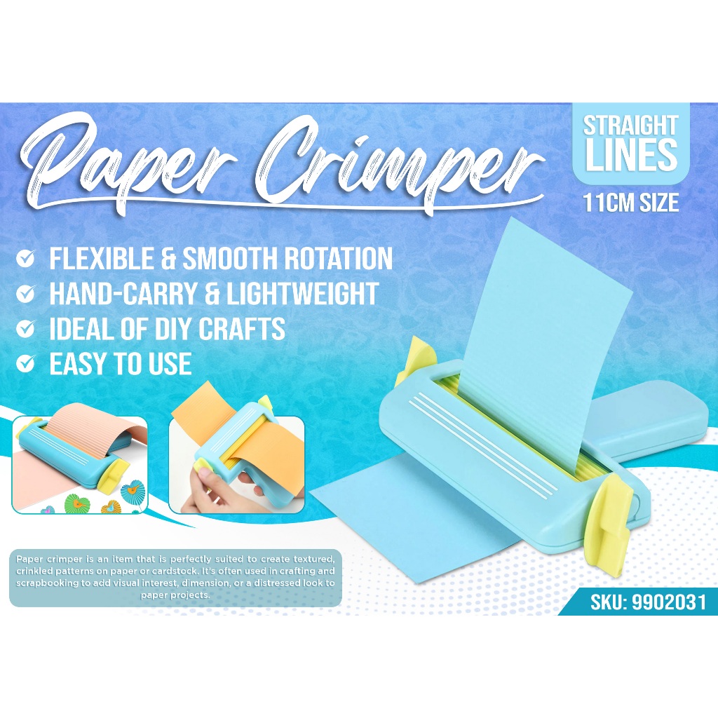 Paper Crimper 11cm/ 4.4in(Lines) | Shopee Malaysia
