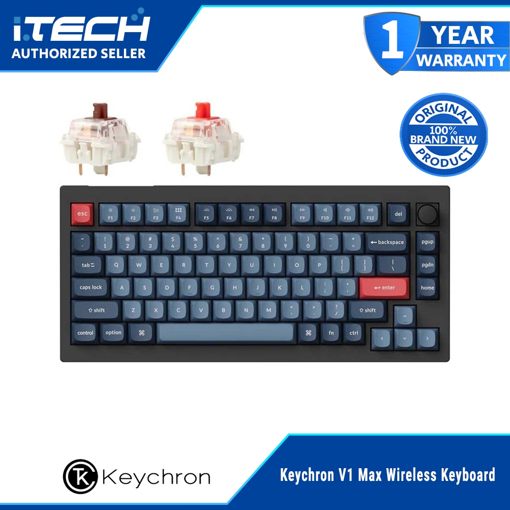 Keychron V1 Max Wireless Keyboard | Shopee Malaysia