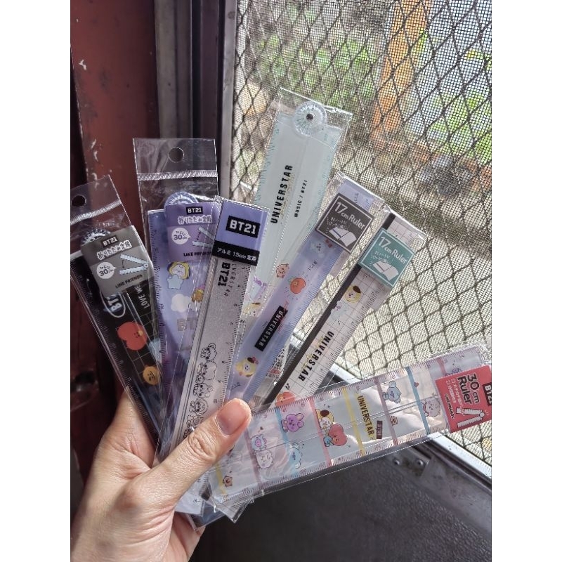 BTS BT21 Japan official Ruler line friends authentic | Shopee Malaysia