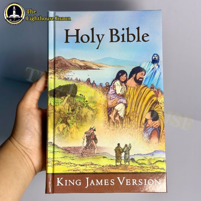 HARD BOUND KJV KIDS BIBLE / BIBLE FOR KIDS WITH COLORED PICTURES / HOLY ...