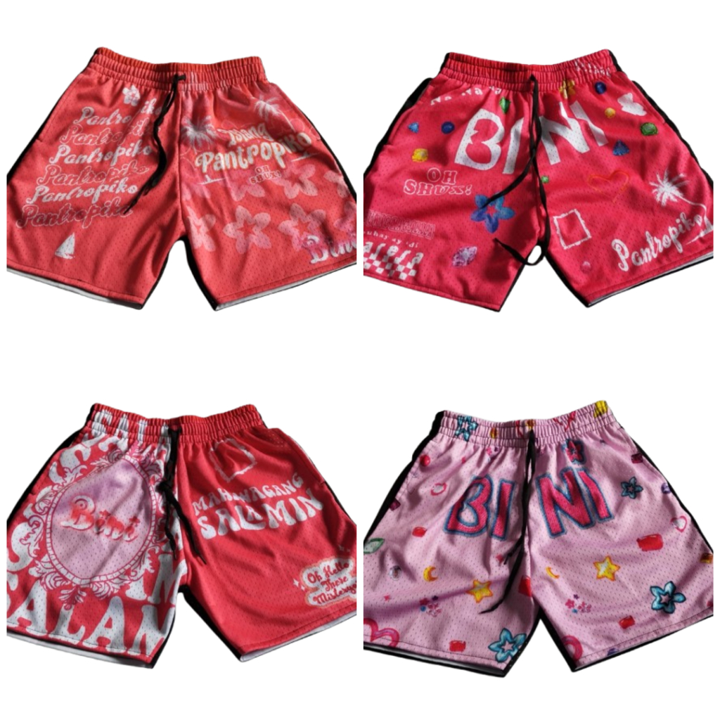 Subli Mesh Shorts - BINI ( Above The Knee/ 2 pockets/ Free Size/ With ...