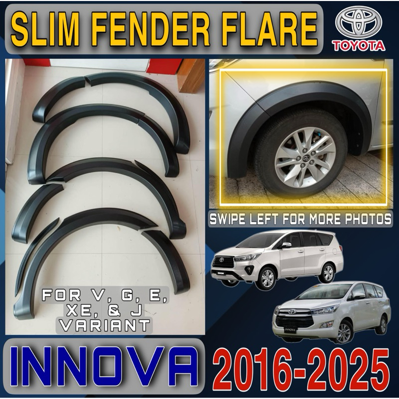 Toyota Innova 2016-2025 Slim Fender Flare | Shopee Malaysia