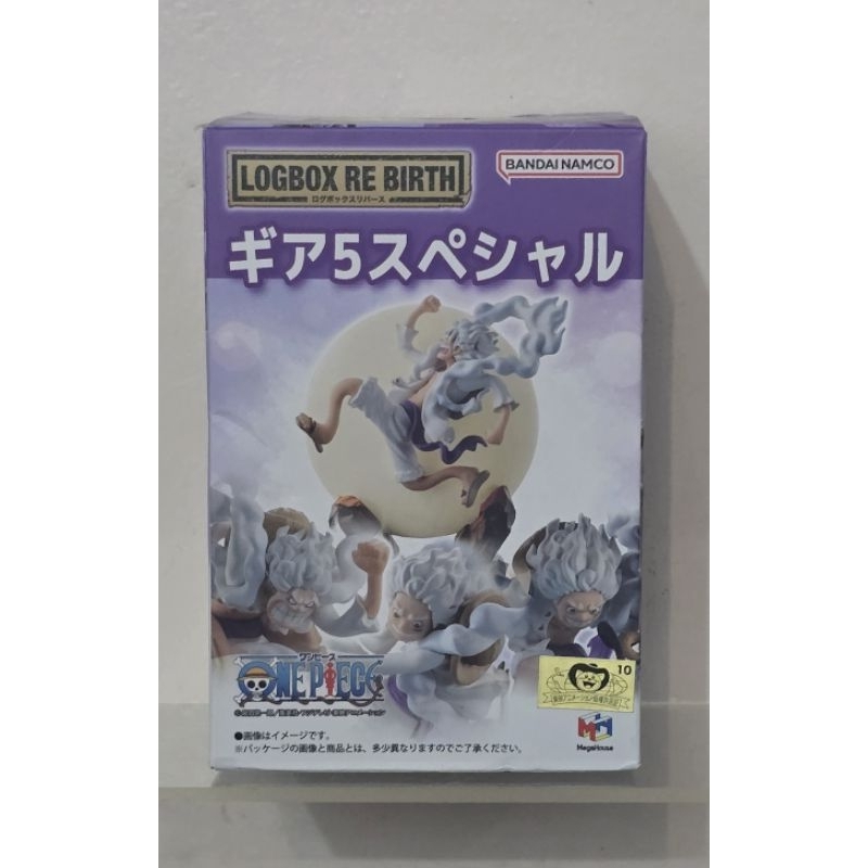 Megahouse One Piece Logbox Rebirth Monkey D. Luffy Gear 5 (MIB ...