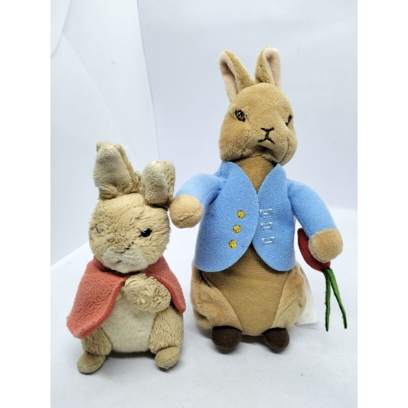 Beatrix Potter Peter Rabbit Stuffed Toy Set (2pcs) | Shopee Malaysia