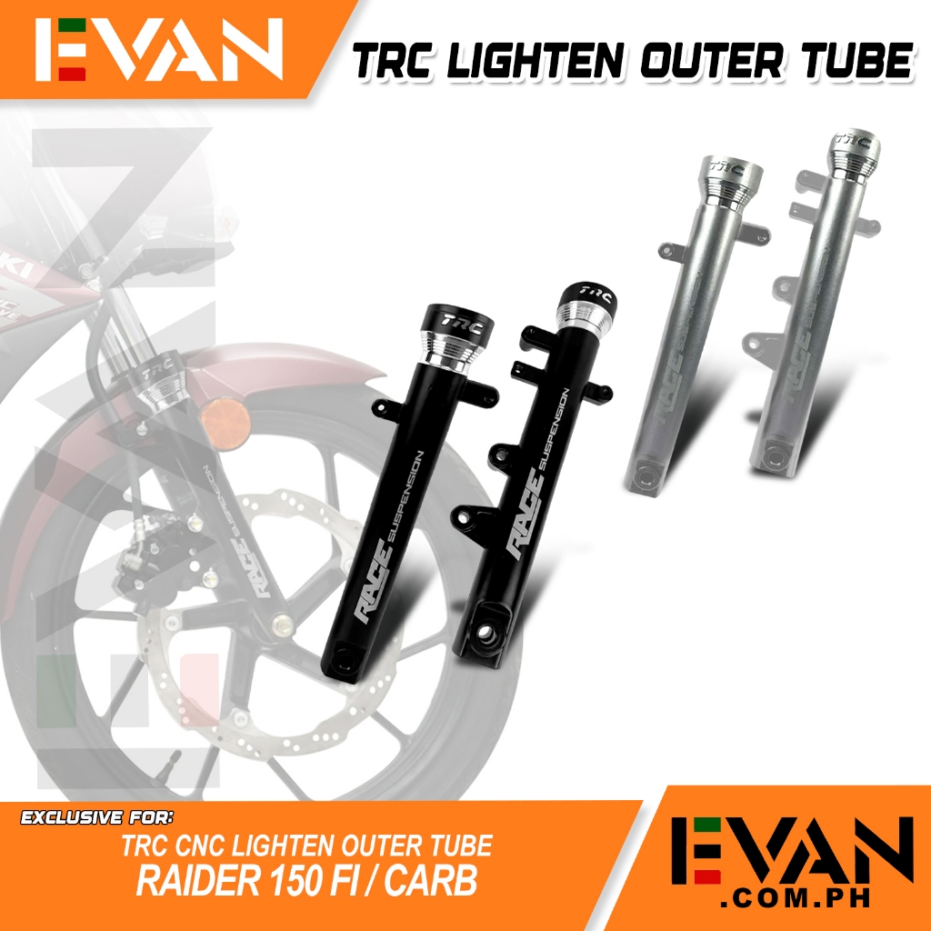 EVAN COM TRC CNC LIGHTEN OUTER TUBE FOR SUZUKI RAIDER 150 FI/CARB ...