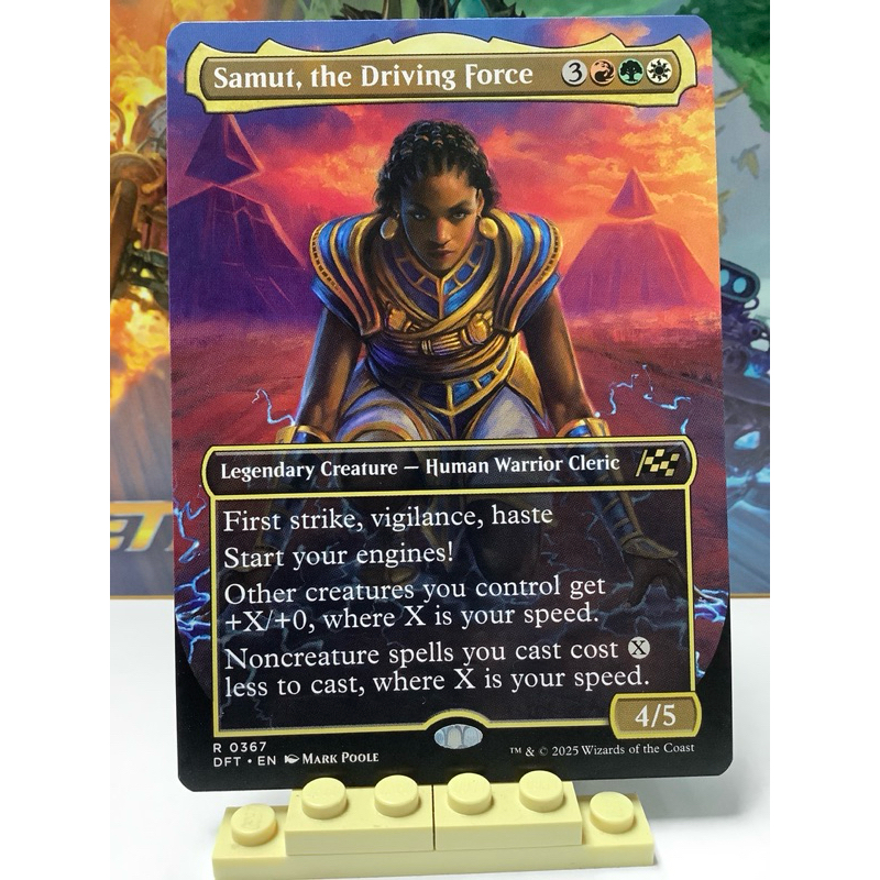 MTG - Samut, the Driving Force BORDERLESS (Aetherdrift) | Shopee Malaysia