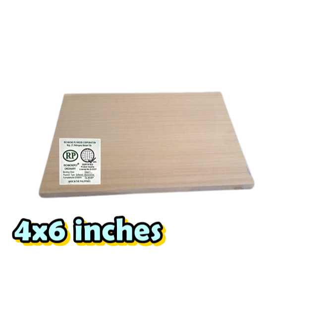 4x6 INCHES ordinary / marine plywood / plyboard replacement board for ...