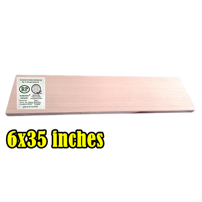 6x35 INCHES ordinary / marine plywood / plyboard replacement board for ...