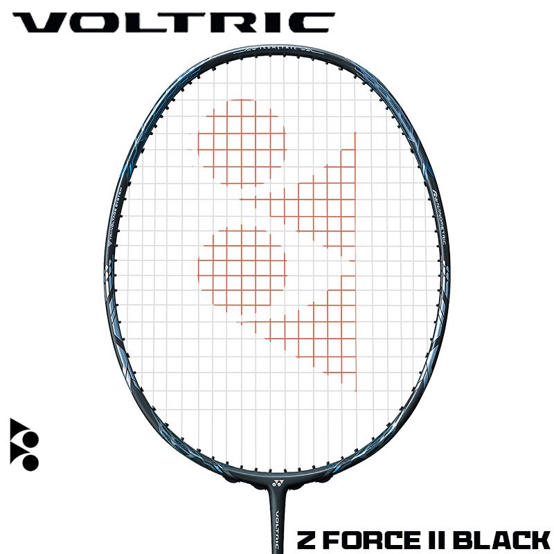 YY Z Force II Black 2 Badminton Racket Full Carbon Single 4U 26Lbs 83g ...