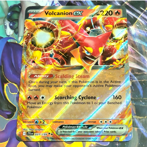 Pokemon TCG Volcanion ex Journey Together Ultra | Shopee Malaysia