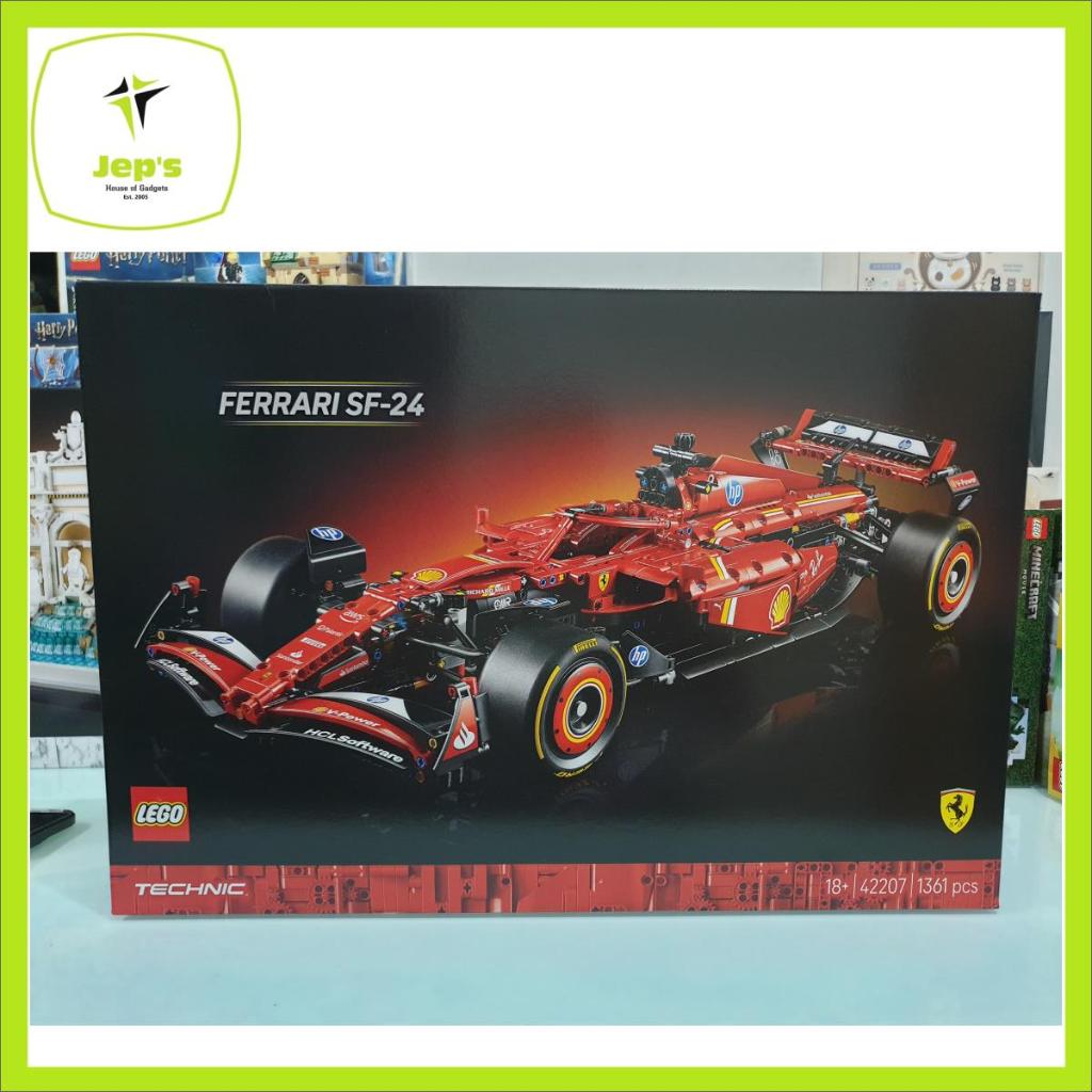 Lego Technic 42207 Ferrari SF24 F1 Car (2025) | Shopee Malaysia