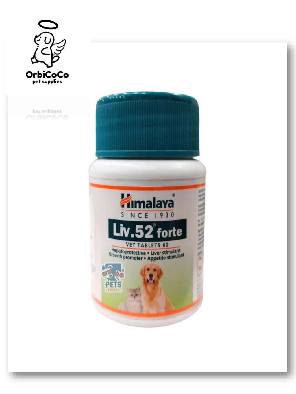 Liv 52 Forte Vet Tablets For Liver Care of Dogs and Cats (60 tablets ...