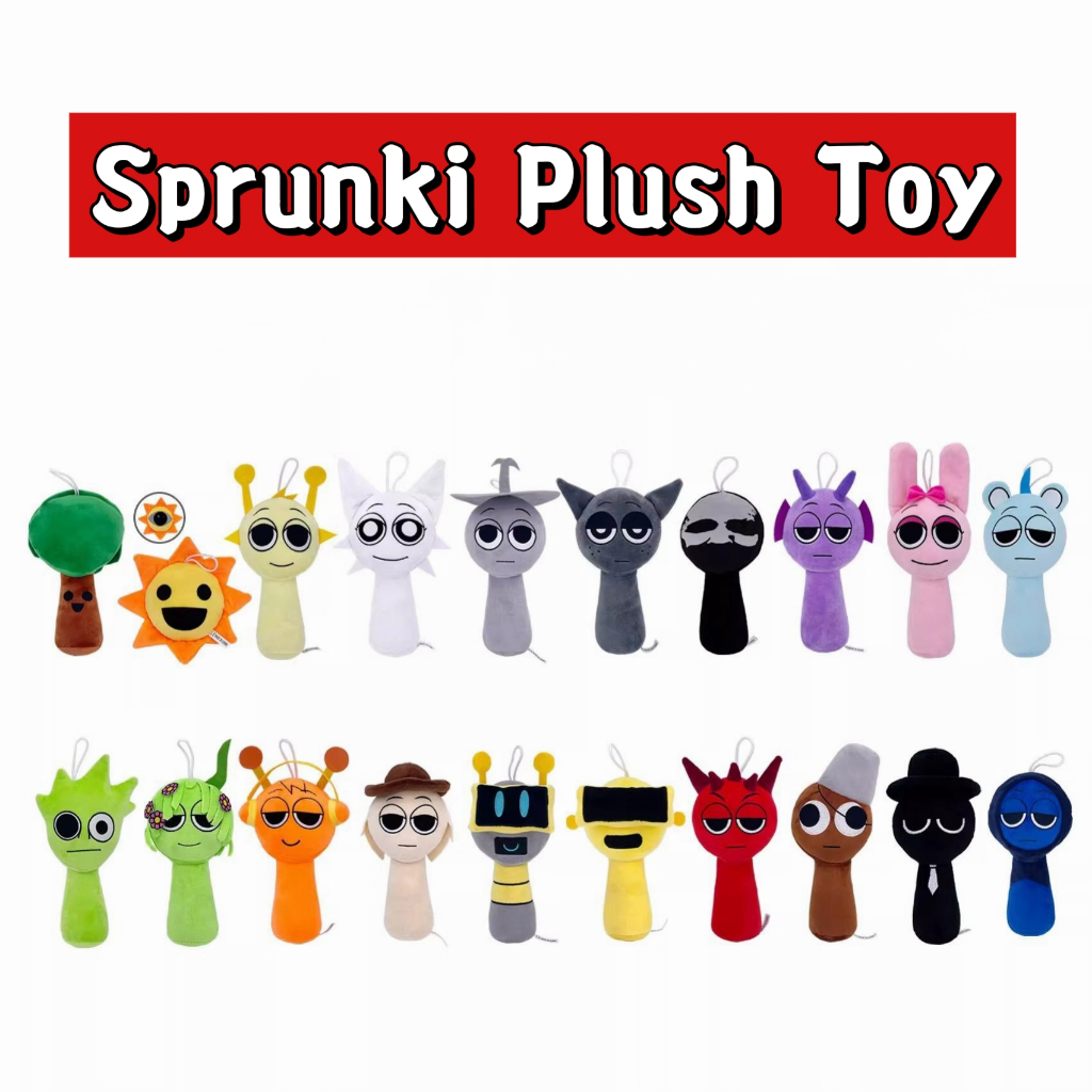 Sprunki Plush Toys Incredibox Sprunki Wiki Toys Sprunki Figure Toy Gift ...