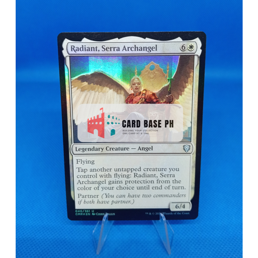 Radiant, Serra Archangel(FOIL) - Magic the Gathering Trading Card ...