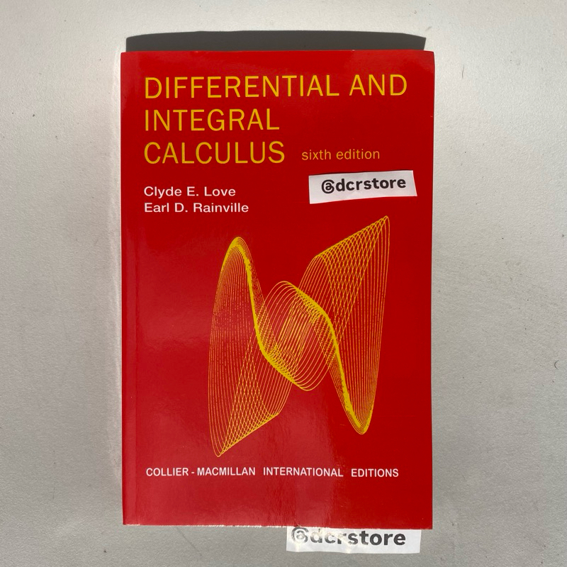 Differential and Integral Calculus (Sixth Edition) | Shopee Malaysia
