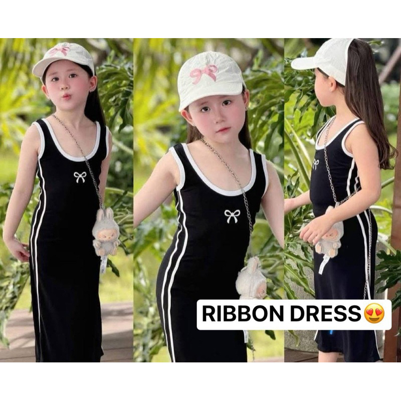 RIBBON RACER DRESS for KIDS (1-9yrs old) | Shopee Malaysia