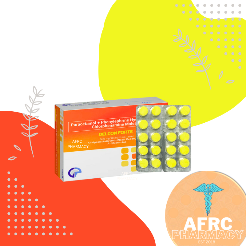 PPC Tablet 100 Pcs Dec 2025 Expiry Delcon Forte Tablet 100 Tablets ...