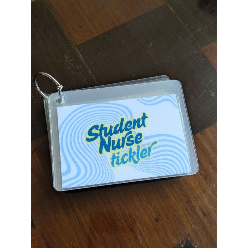 Student Nurse Tickler for nursing students flashcards/ reference cards ...