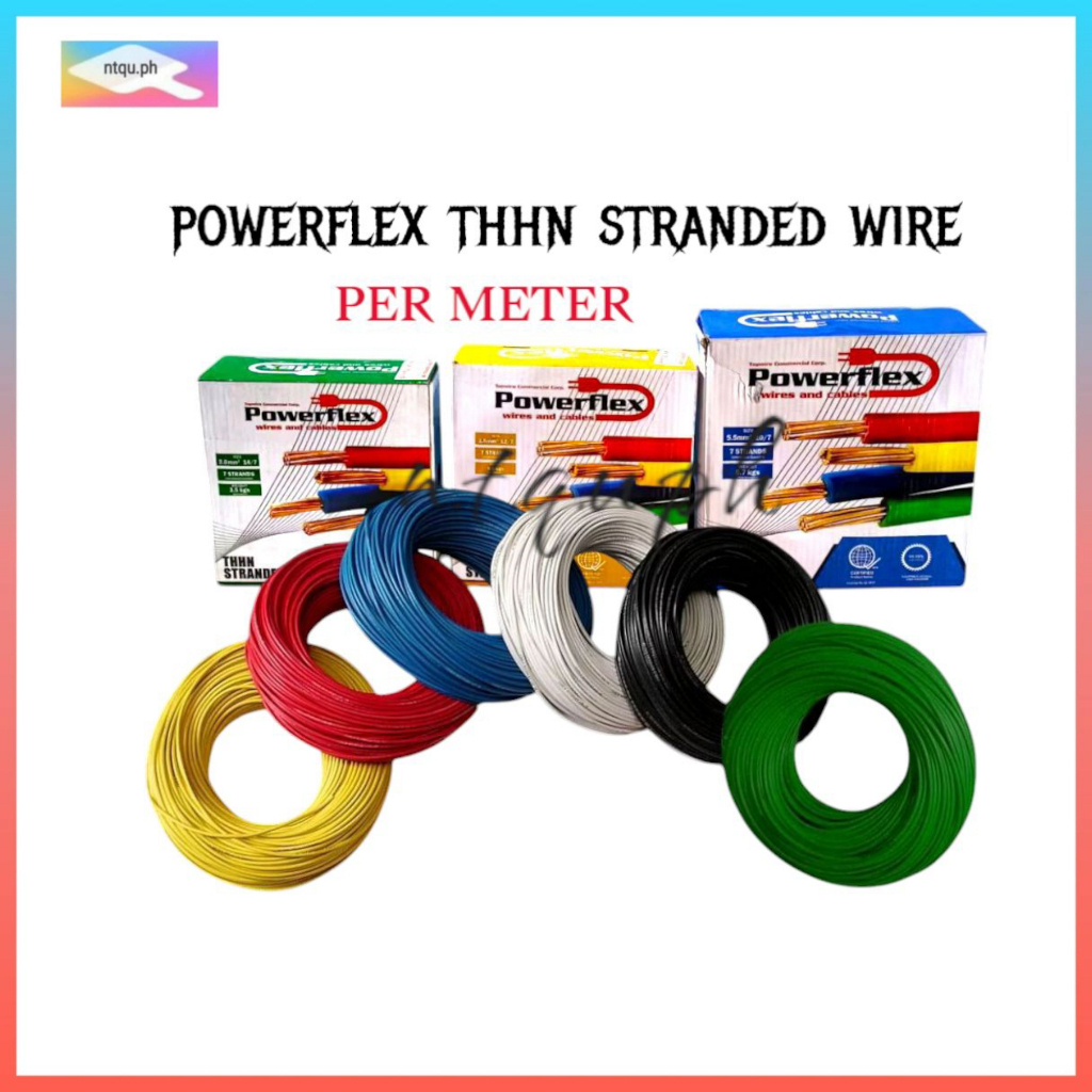 POWERFLEX THHN STRANDED ELECTRICAL WIRE (PER METER) | Shopee Malaysia