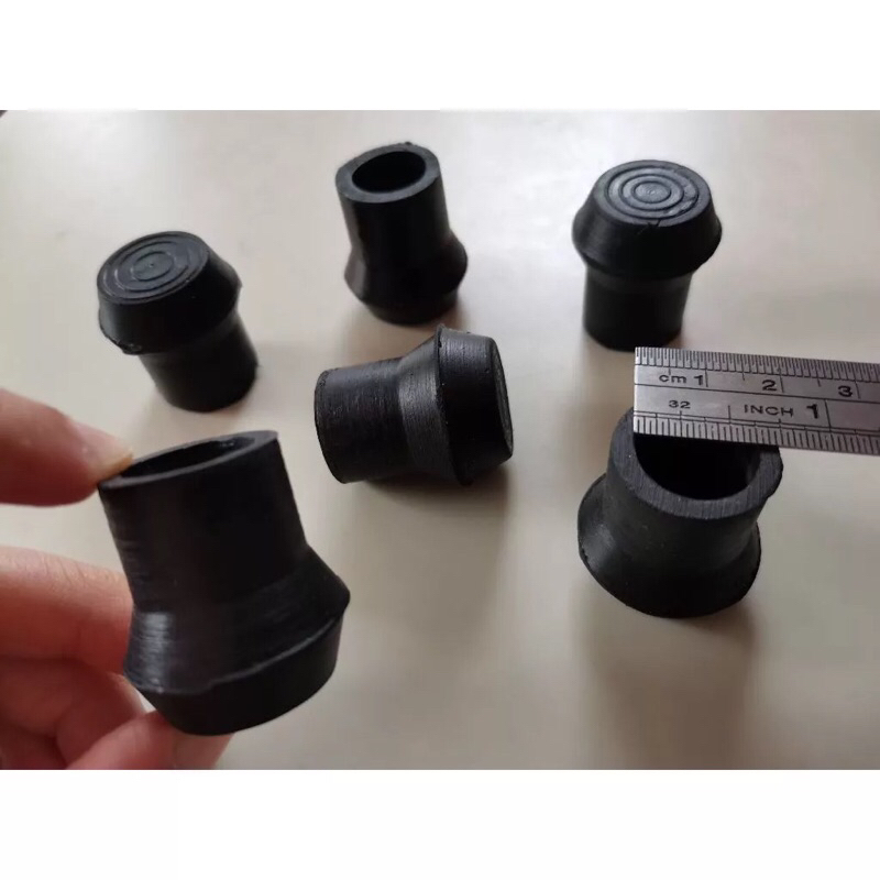 16 MM OR 5/8 INCH HEAVY DUTY ROUND OUTER Rubber Footings (SOLD PER ...