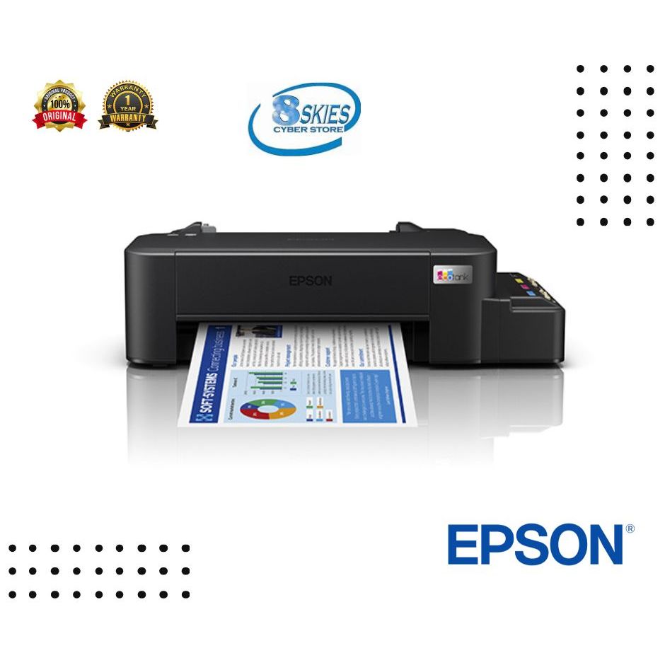 Epson EcoTank L121 A4 Ink Tank Printer (C11CD76501) | Shopee Malaysia